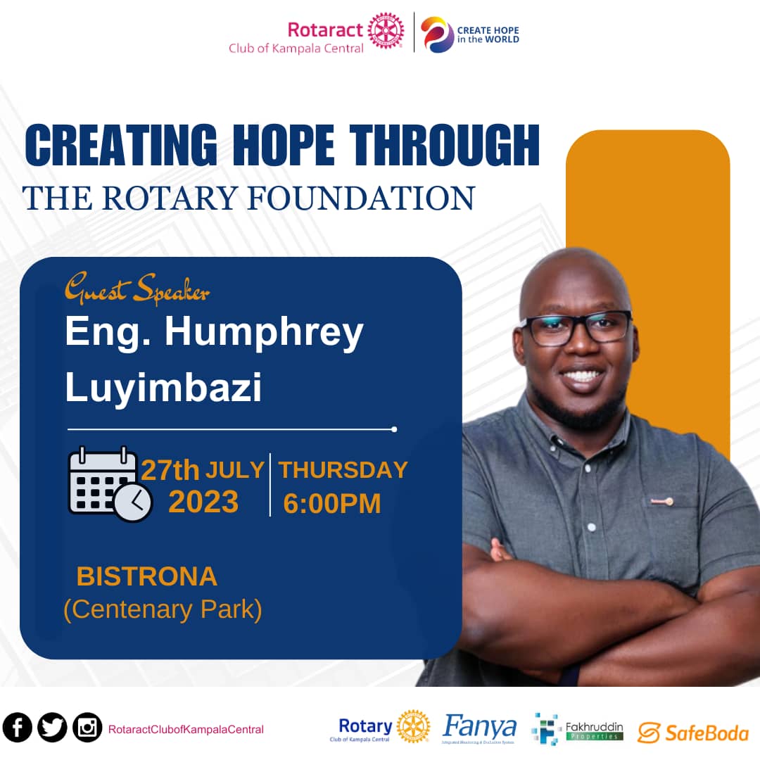 Home : ROTARACT CLUB KAMPALA CENTRAL