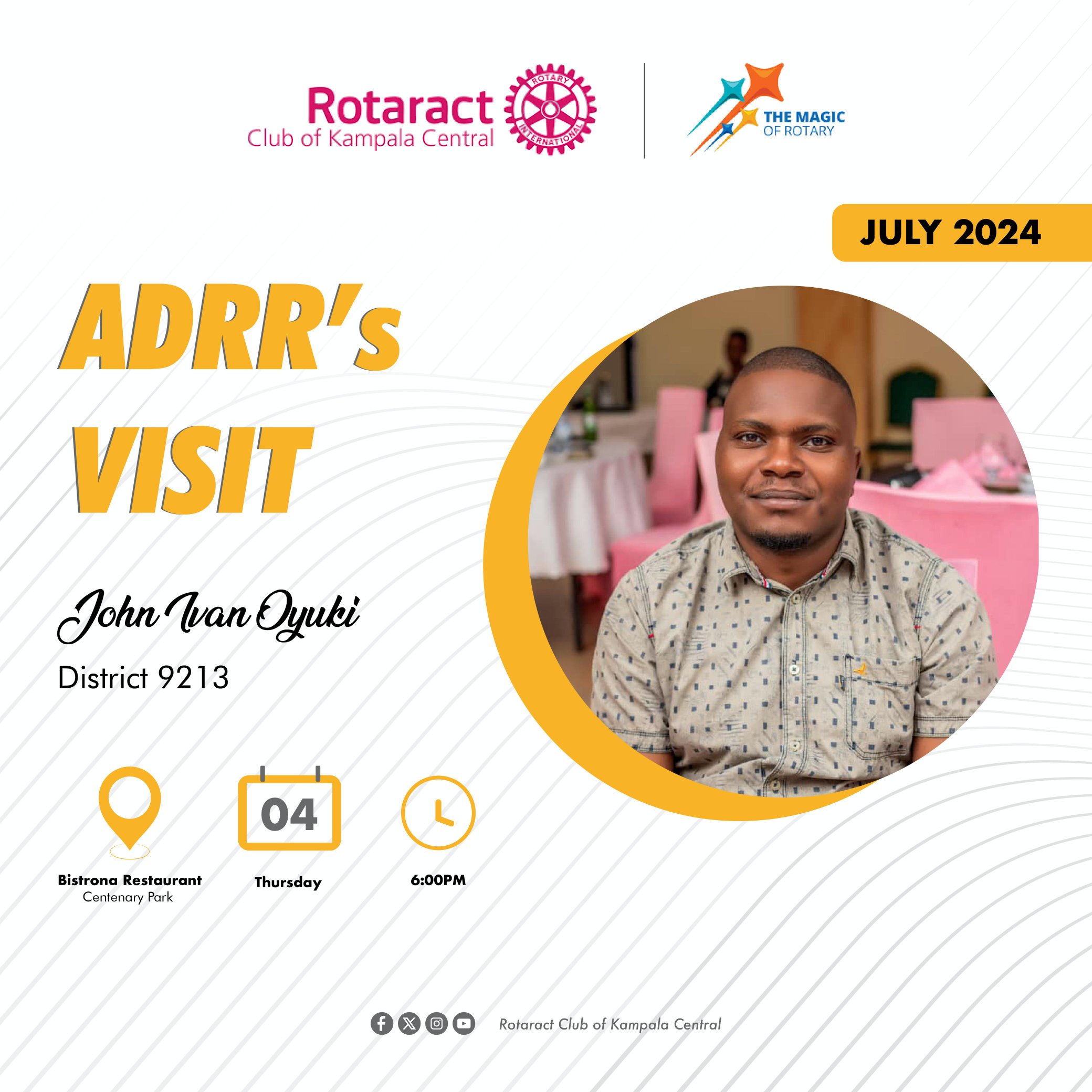 Home : ROTARACT CLUB OF KAMPALA CENTRAL